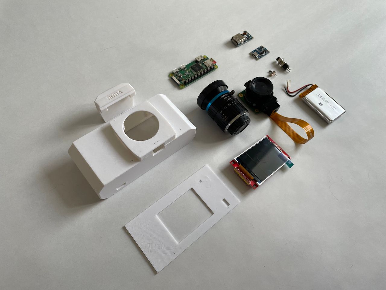 The RUHAcam is an open-source, 3D-printed Linux camera based on ...